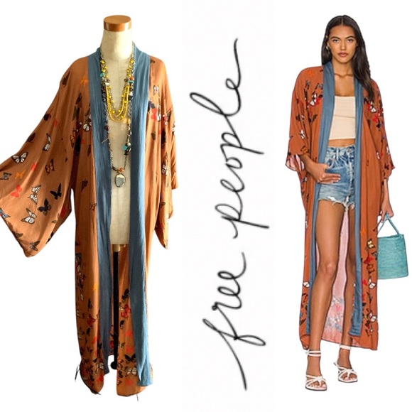 Free People | Kimonos & Yukatas | Free People Butterfly Kisses Kimono ...